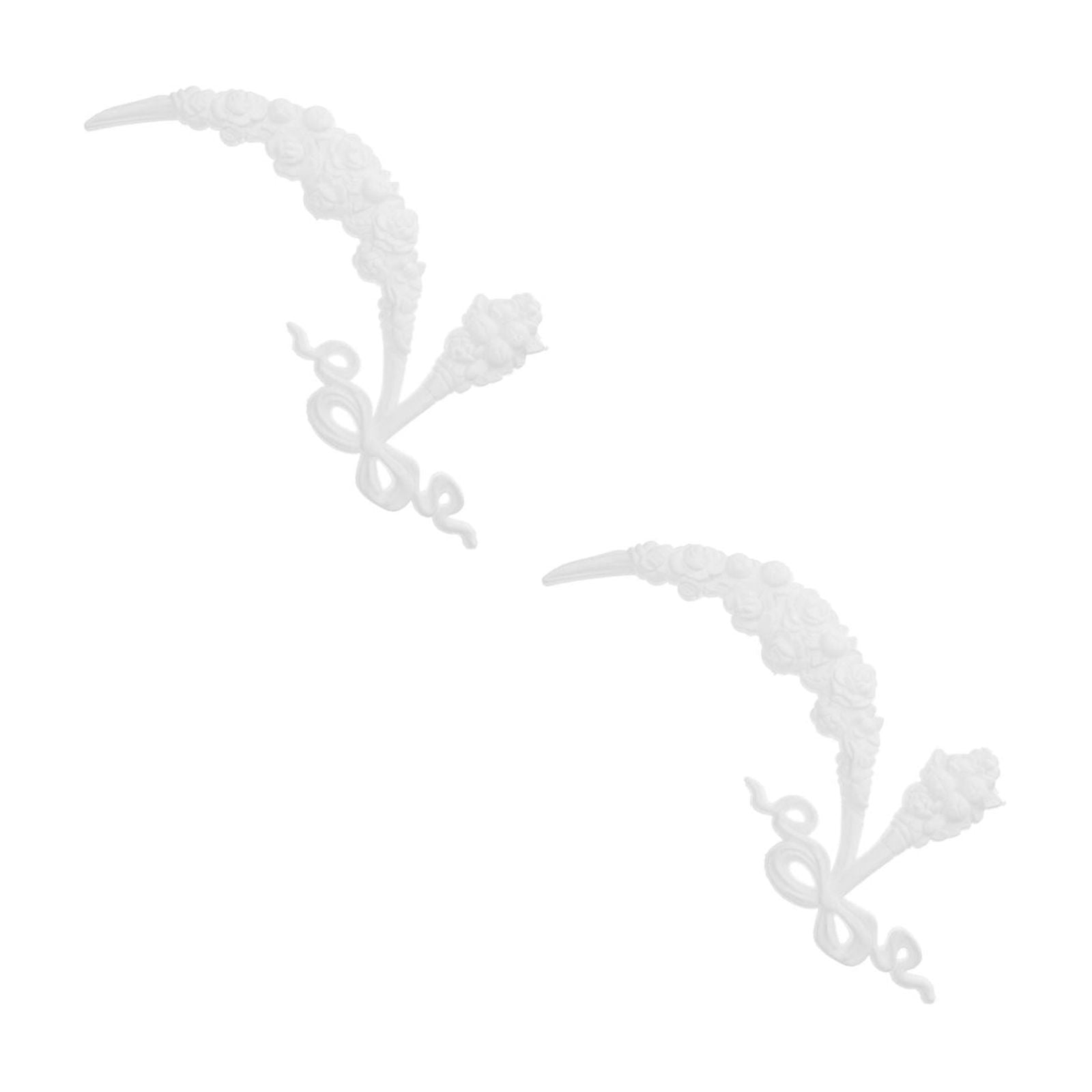 OUNONA 2pcs Chandelier Ceiling Medallion Decorative Center Ceiling ...