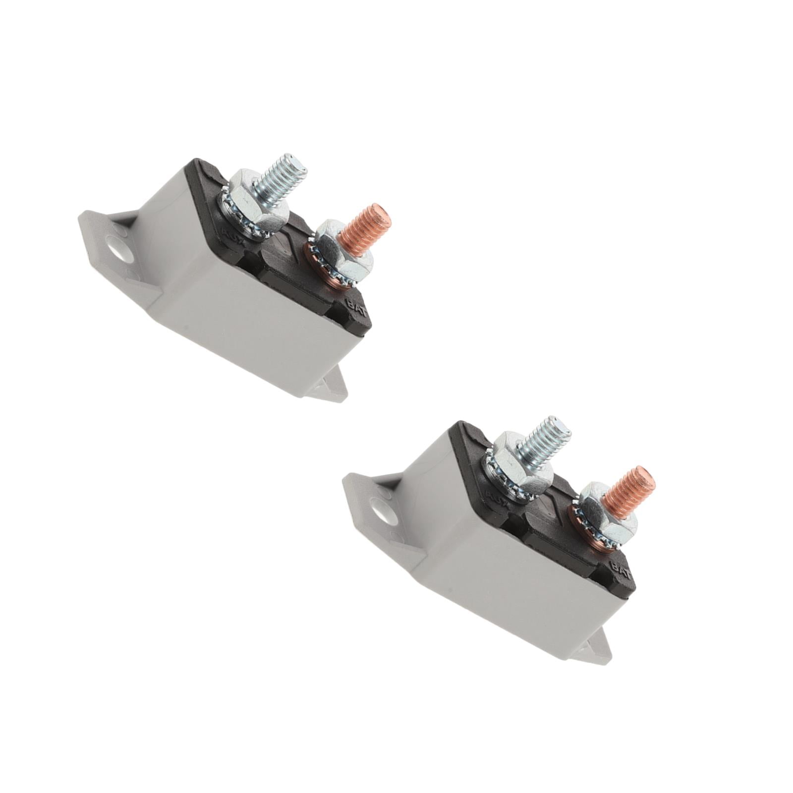 OUNONA 2pcs Circuit Breaker Manual Reset Circuit Breaker Automotive ...