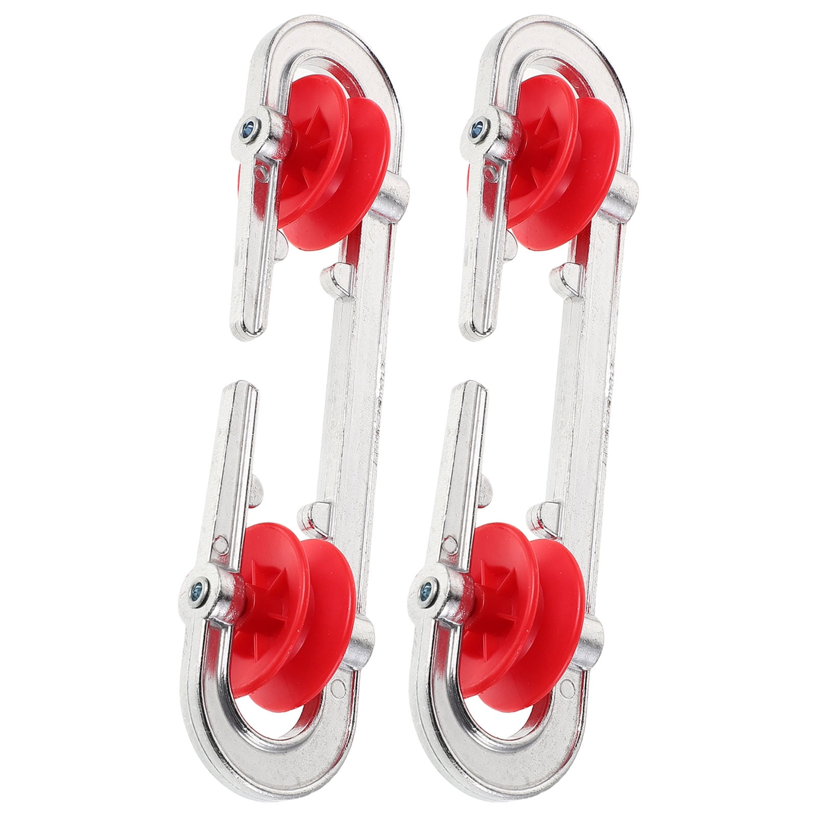 OUNONA 2pcs Clothes Line Separator Silver Plastic Aluminum Clothes Line ...