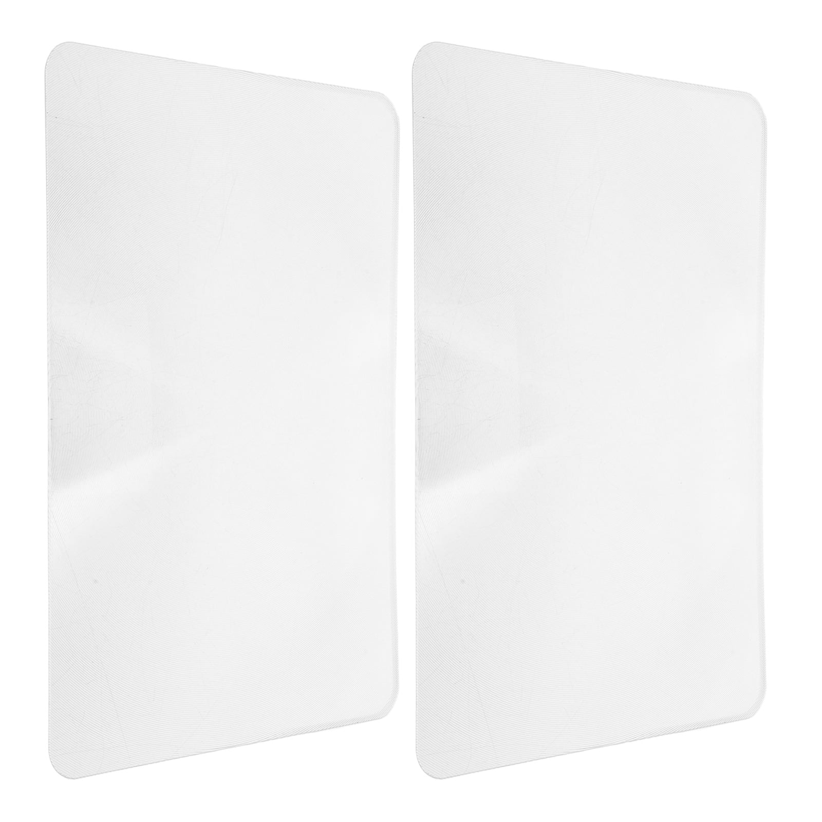 OUNONA 2pcs Credit Card Sized Magnifying Lenses 3x Magnifying Glass ...