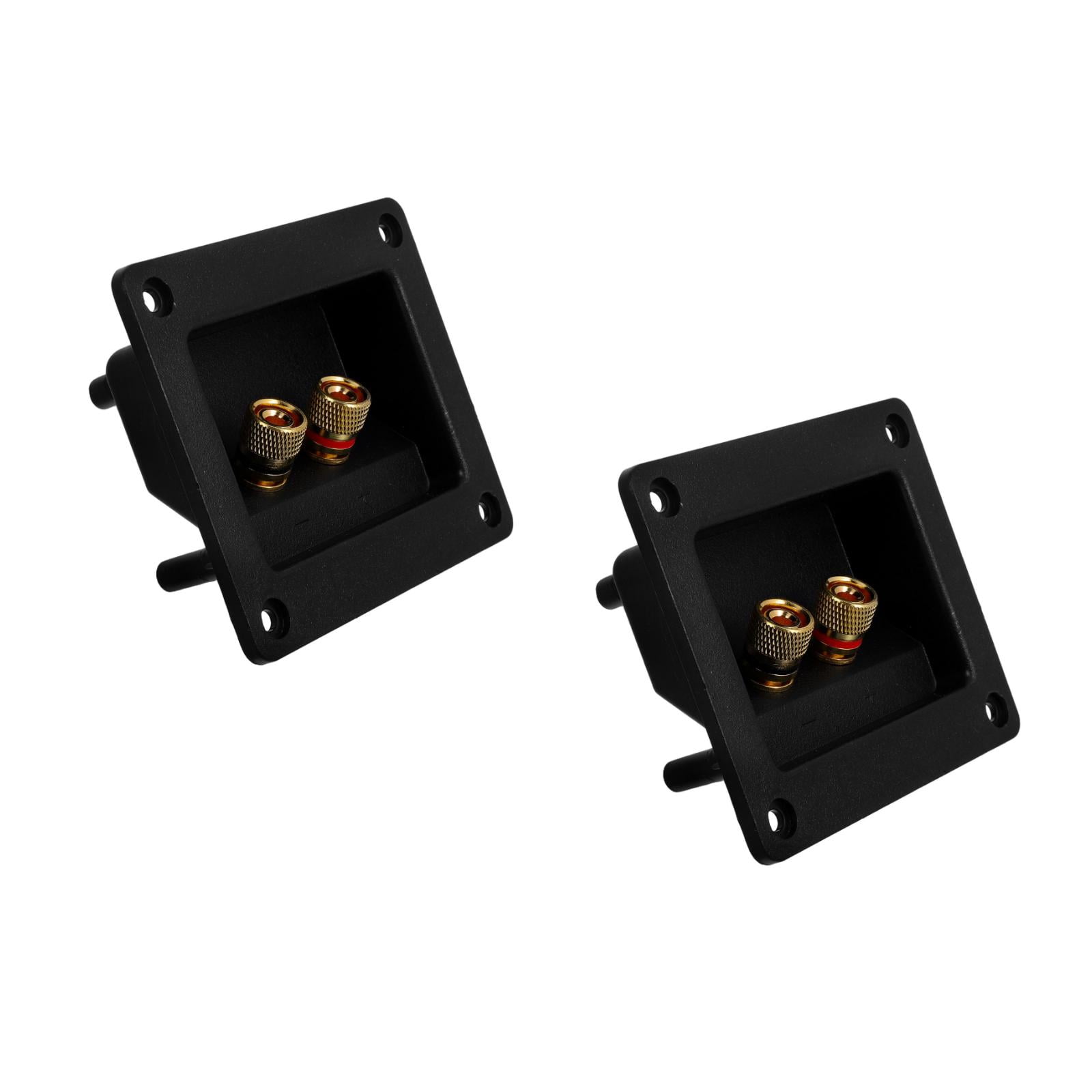 OUNONA 2pcs DIY Speaker Terminal Cup 2 Way Binding Posts Pure Copper ...
