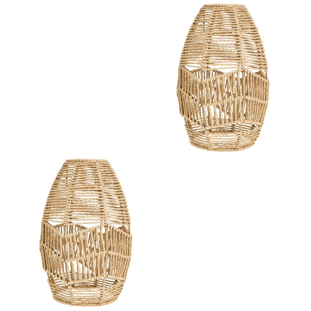 OUNONA 2pcs Decorative Lampshade Restaurant Home Hanging Lamp Cover ...