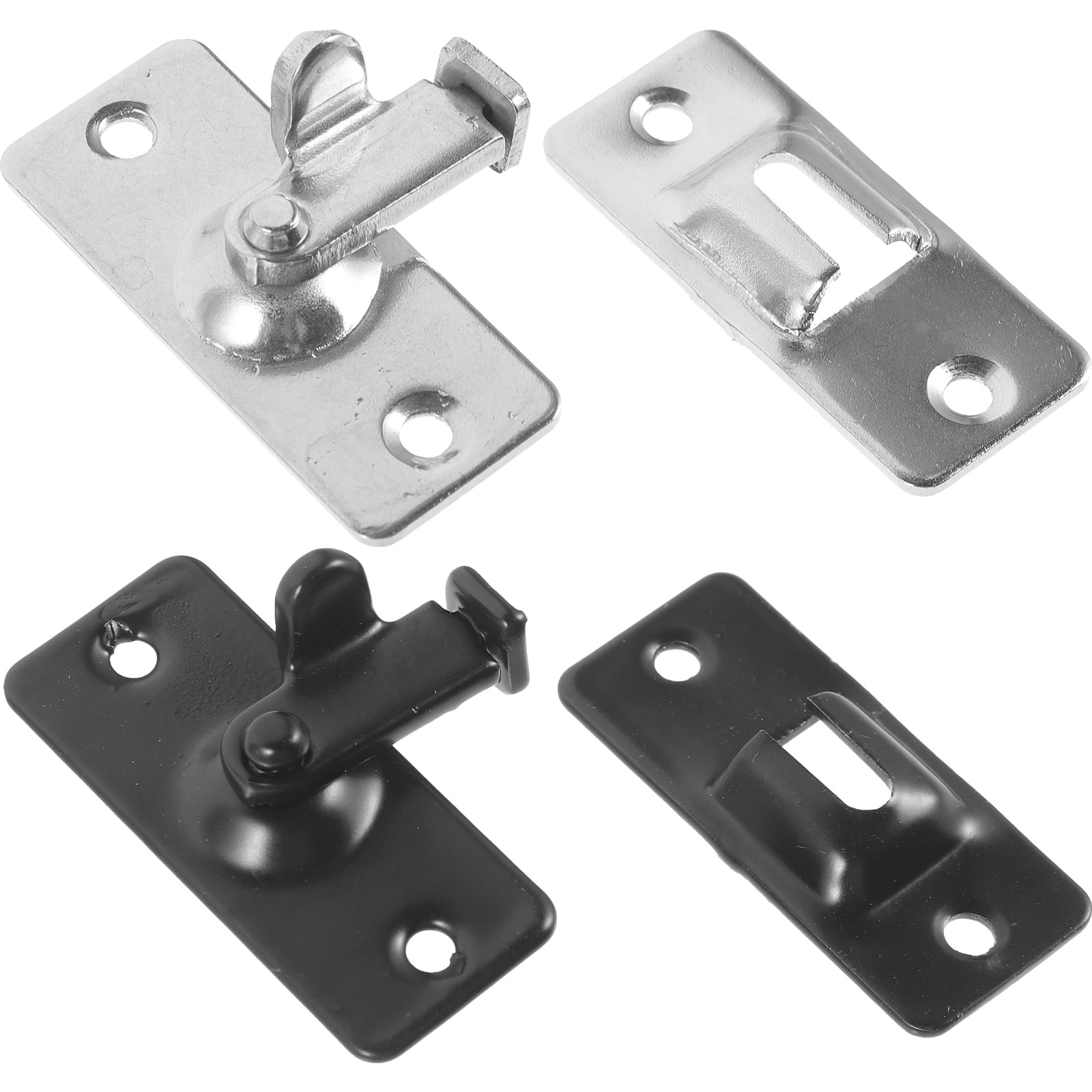 OUNONA 2pcs Door Lock Buckles 90 Degree Right Angle Door Lock Bolt ...