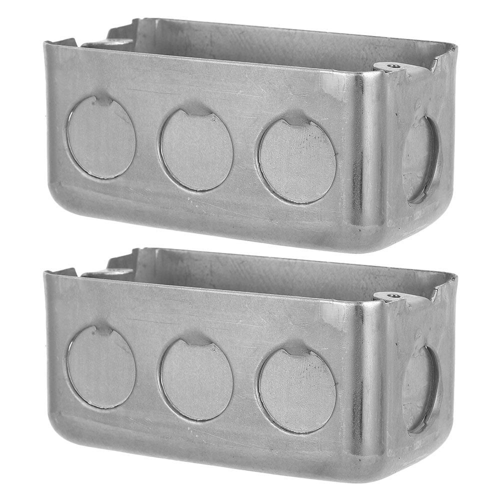 OUNONA 2pcs Electrical Junction Box For Wall Switches And Outlets ...
