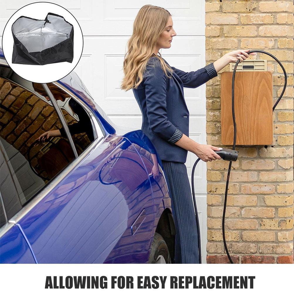 OUNONA 2pcs Ev Charging Pile Cover Ev Charging Station Rain Cover Car ...