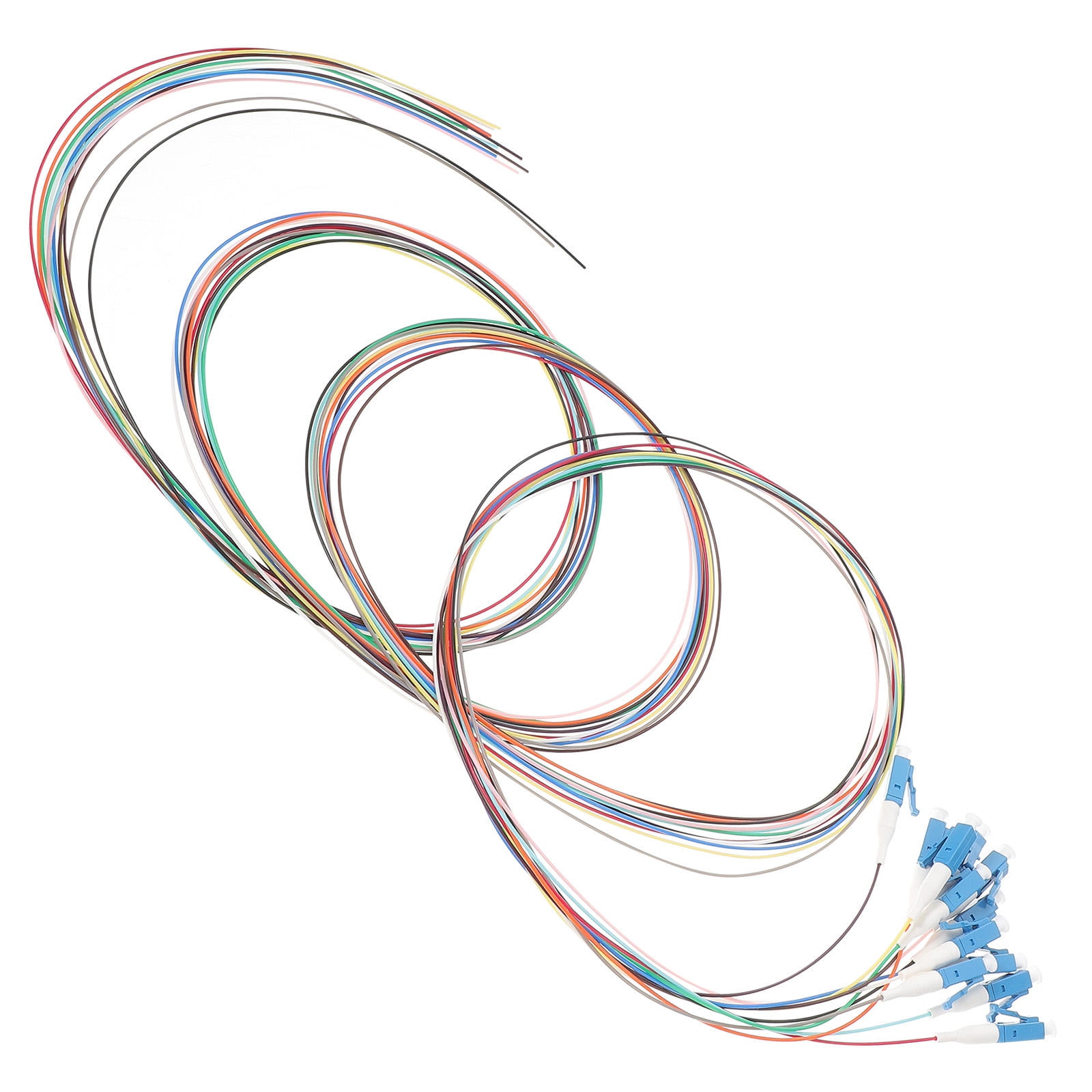 OUNONA 2pcs Fiber Pigtail Single Mode 12 Cores Pigtail Cable Wire For ...