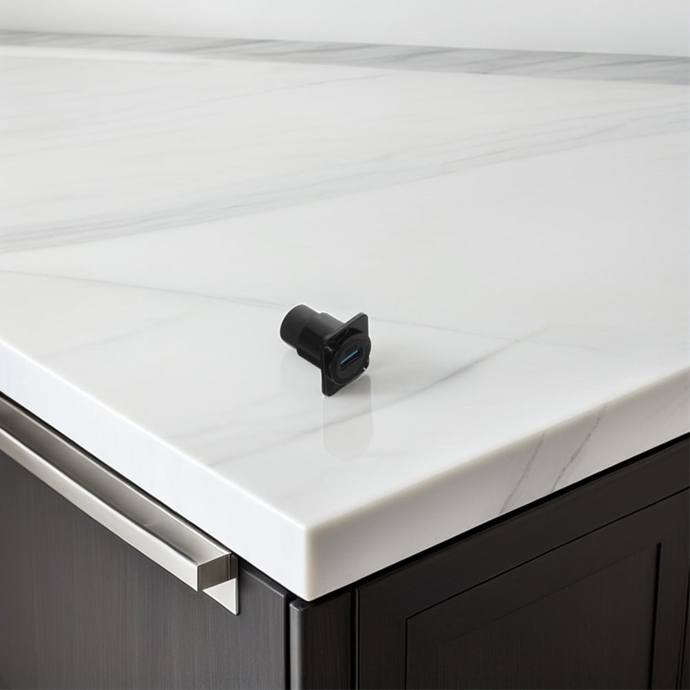 OUNONA 2pcs Fixed Panel Mount Socket Usb Panel Mount Pass Through ...