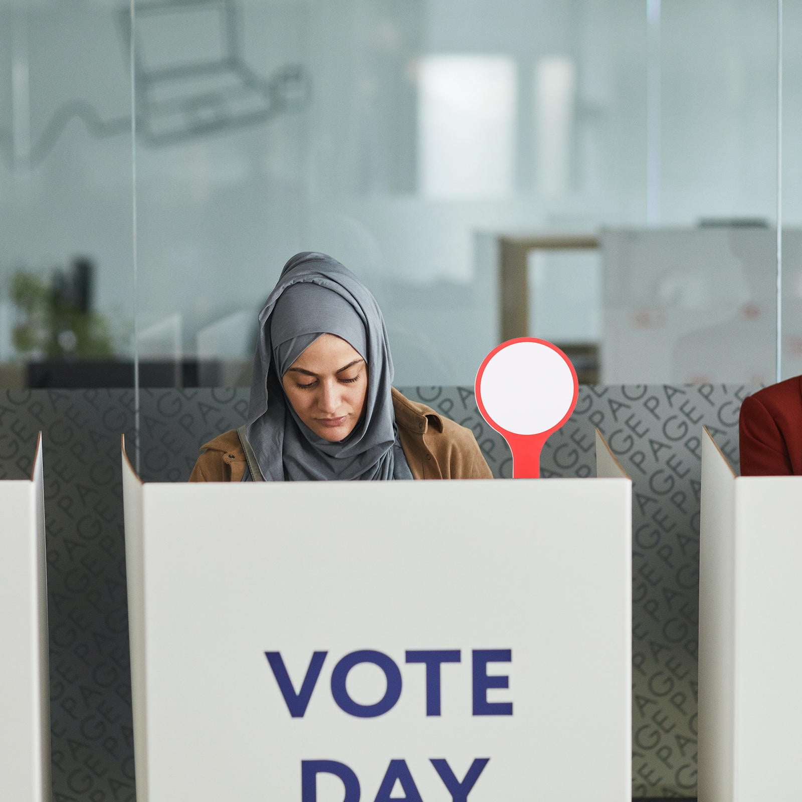 OUNONA 2pcs Handheld Dry Erase Board Small White Board With Handle For ...