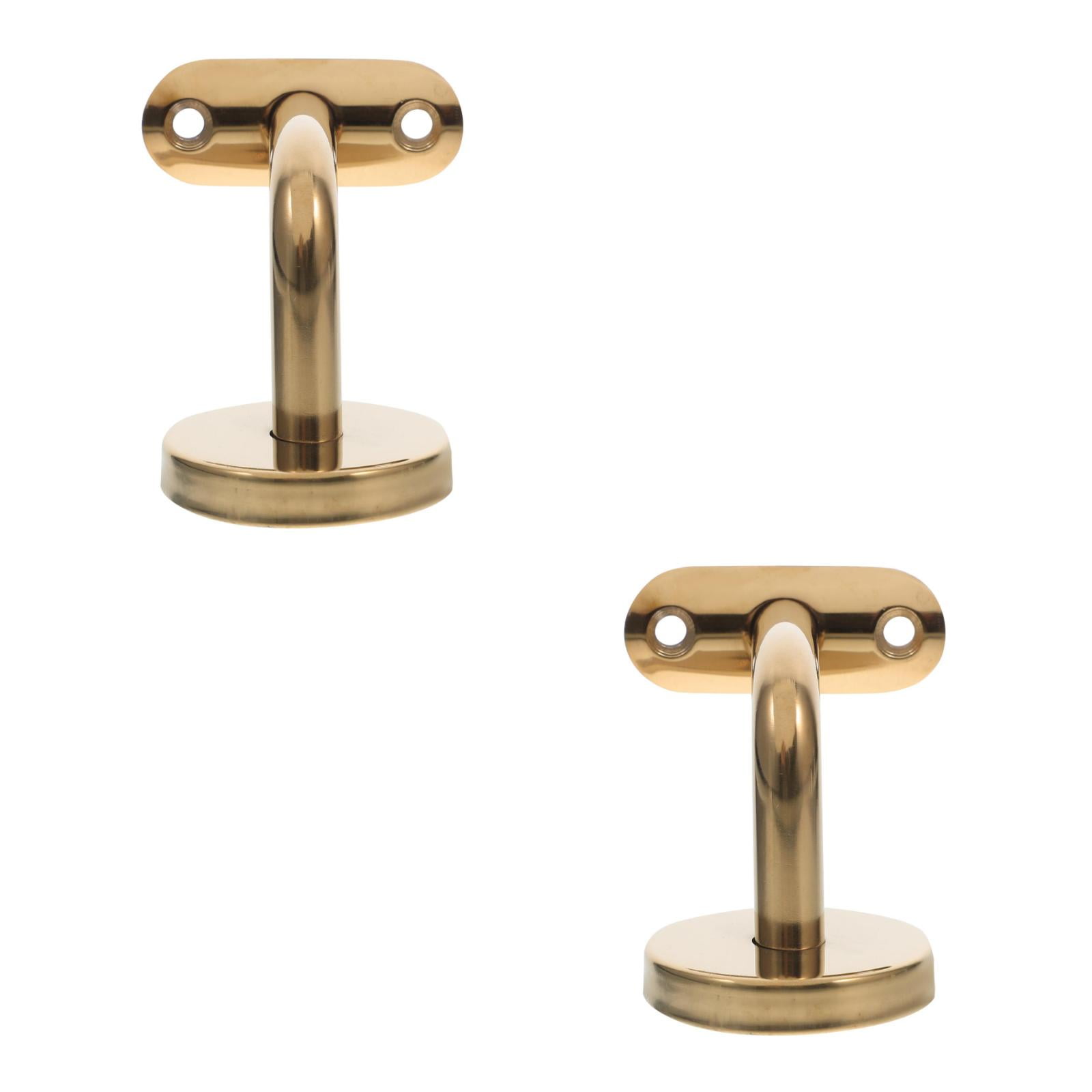 OUNONA 2pcs Handrail Brackets For Staircase Stainless Steel Handrail ...