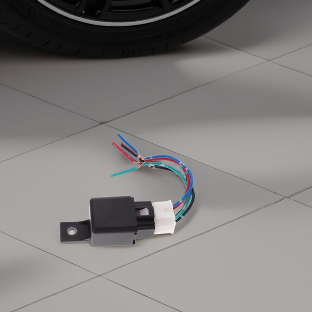 OUNONA 2pcs Heavy Duty 24v 40a Car Air Conditioning Relay 4 Pin ...