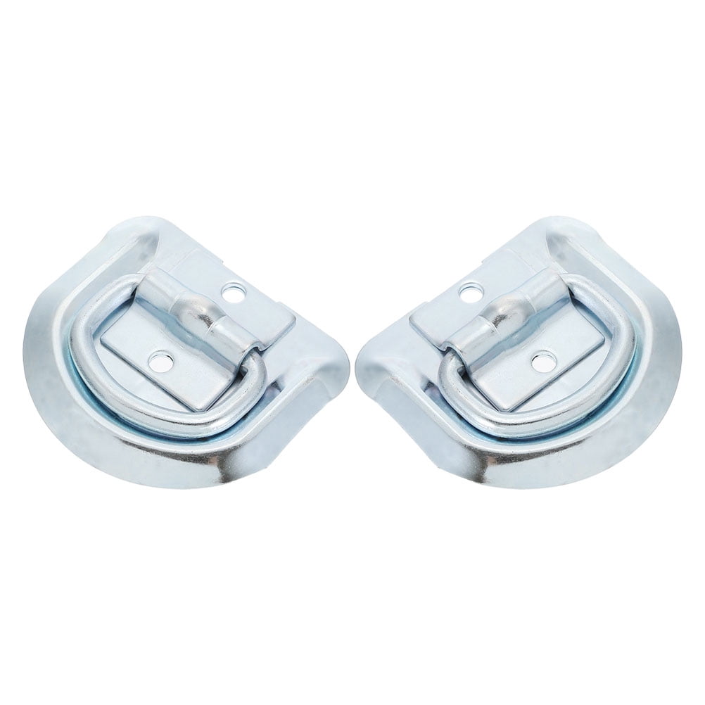 Homoyoyo 2-Pack Stainless Steel D- Anchors for Trailer Hitch Safety ...
