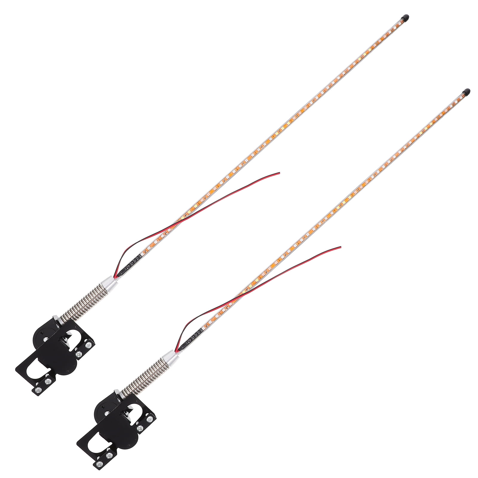 OUNONA 2pcs 24V Cordless Hitch with Remote, Turn Signal Strobe Lights ...