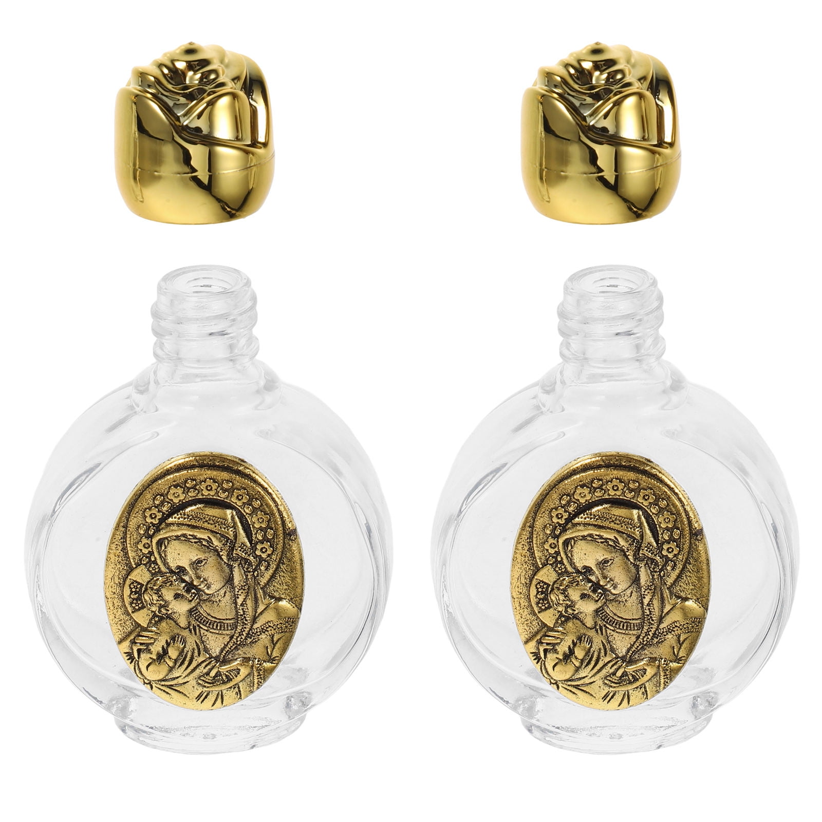 OUNONA 2pcs Holy Water Bottle Blessing Water Bottle Catholic Bottle ...