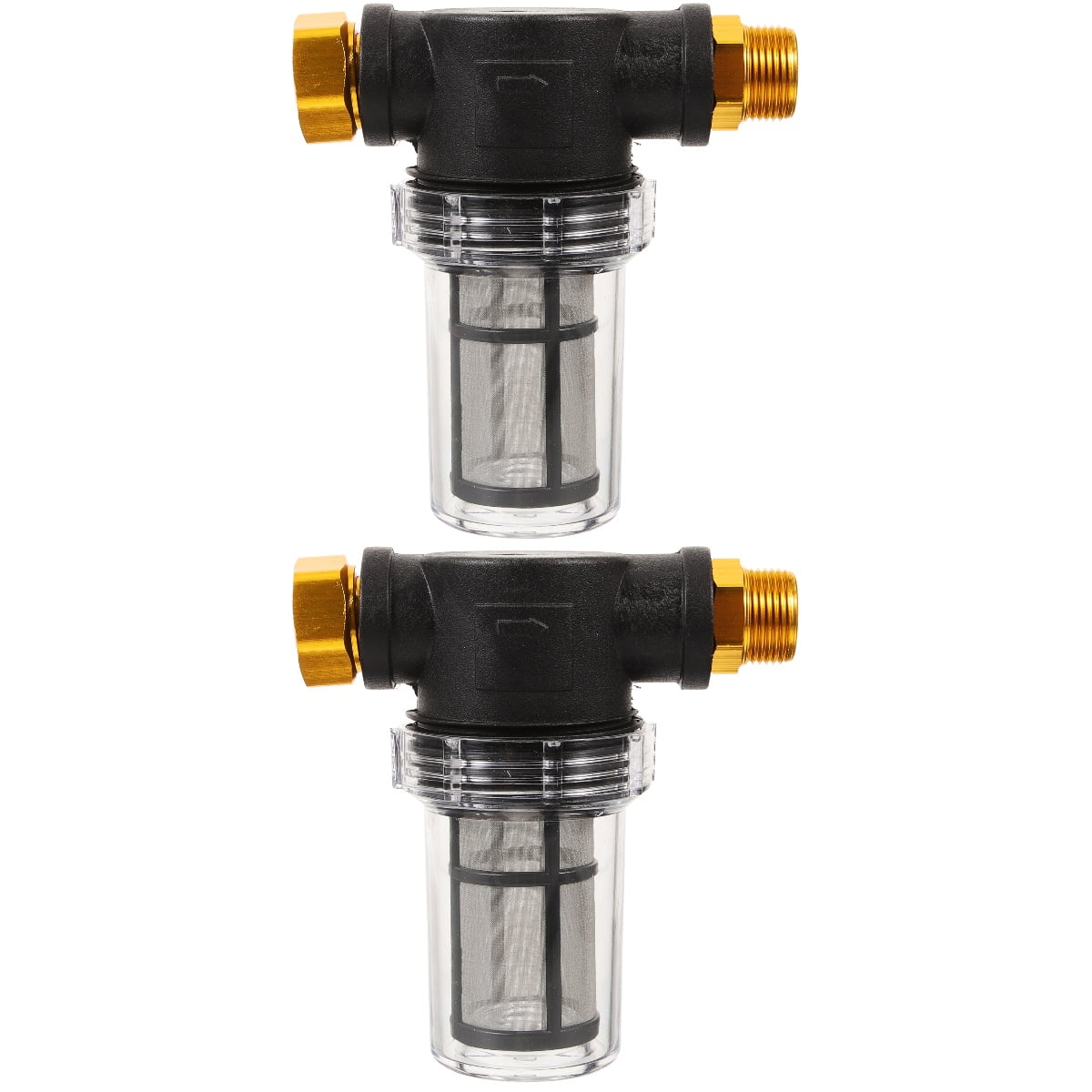 OUNONA 2pcs Hose Filter Washer Inlet Filter Clean Sediment Filter Water ...