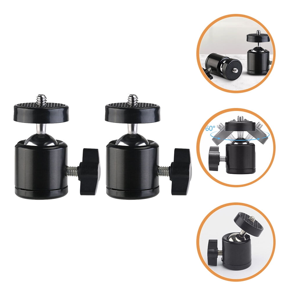 OUNONA 2pcs Hot Shoe Mount Ring Light Mount 1/4 Inch Camera Mount ...