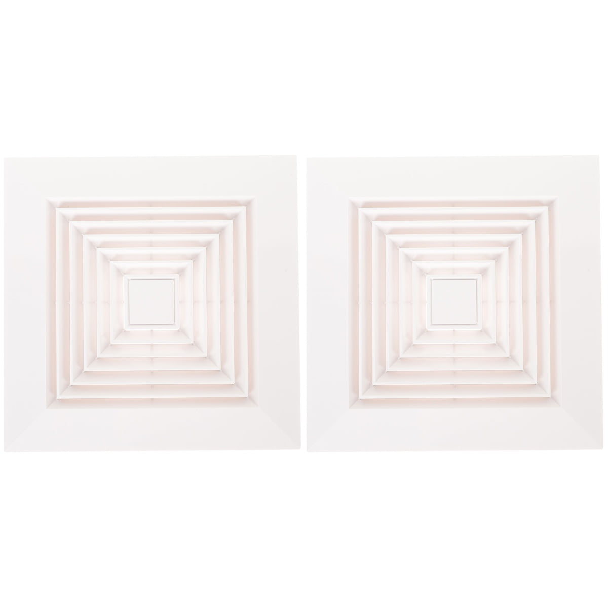 OUNONA 2pcs Household Ceiling Register Air Vent Cover Square Ceiling ...