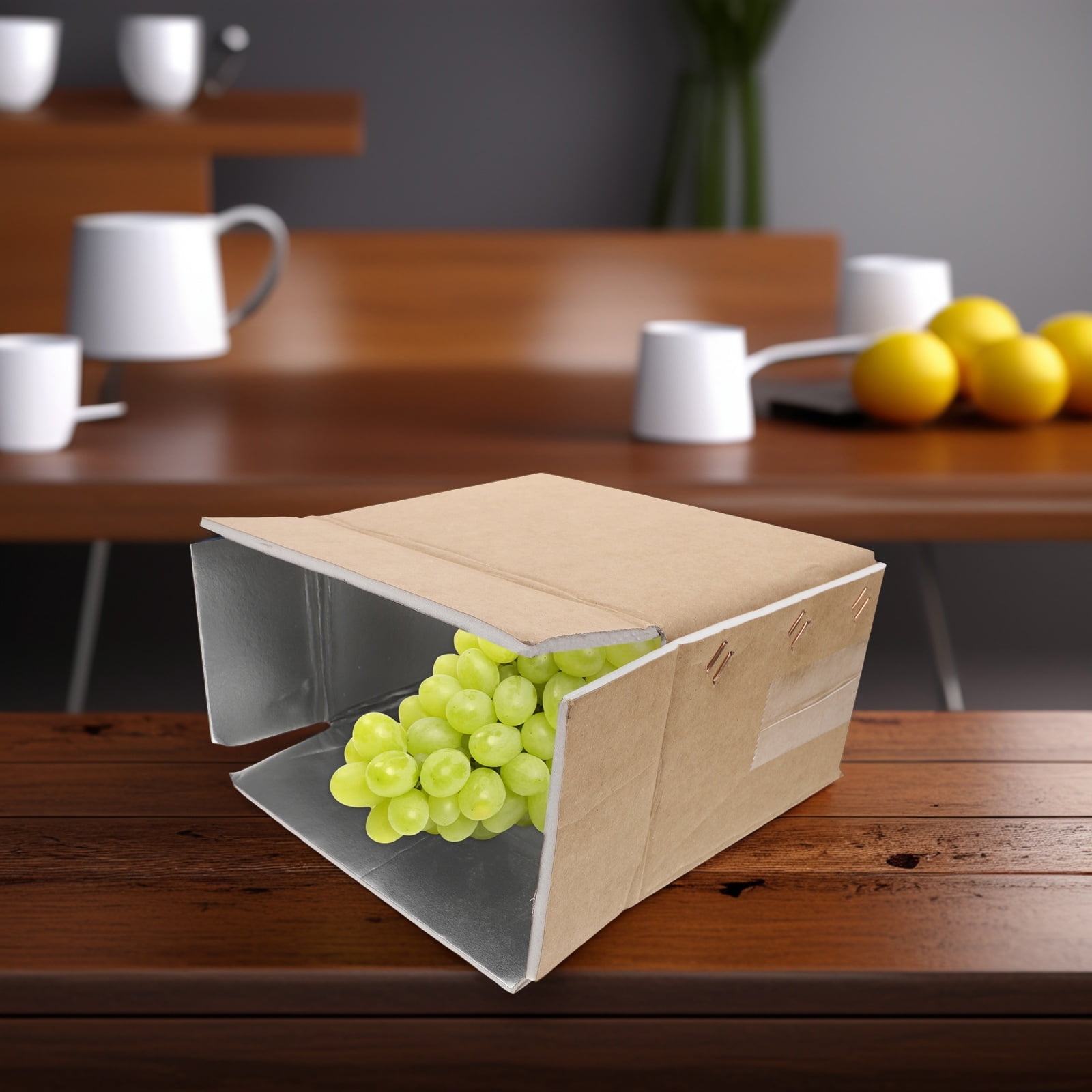 OUNONA 2pcs Insulated Shipping Boxes With Aluminum Foil Liner For ...