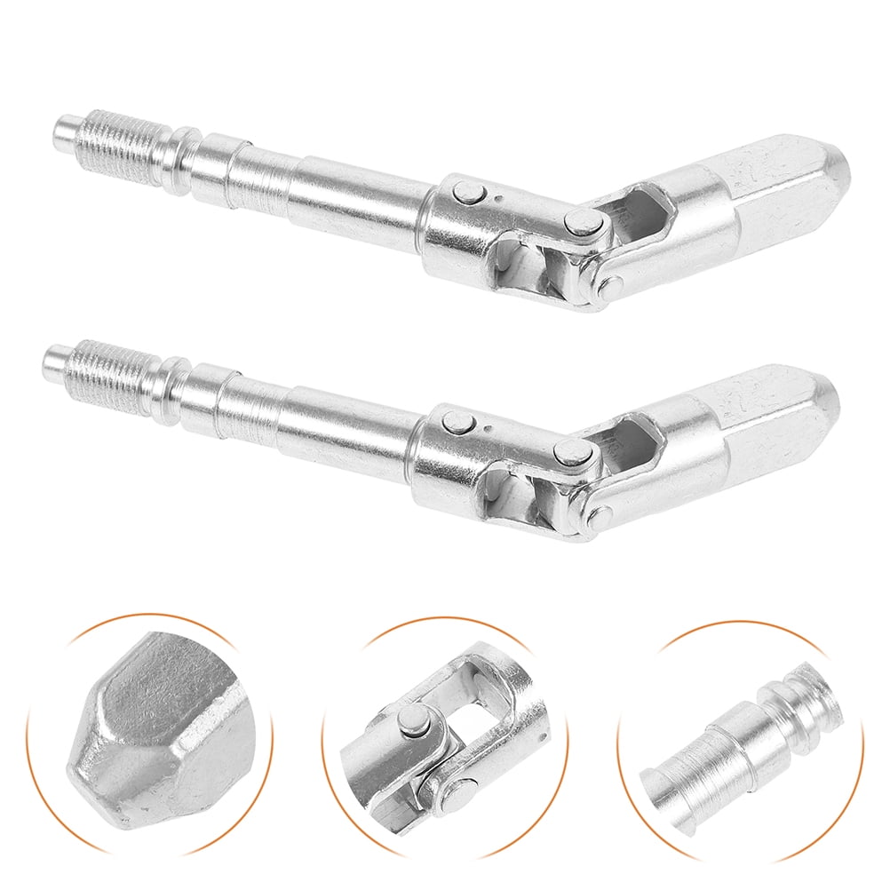 OUNONA 2pcs Jack Direction Joint Floor Jack Cardan Shaft Horizontal ...