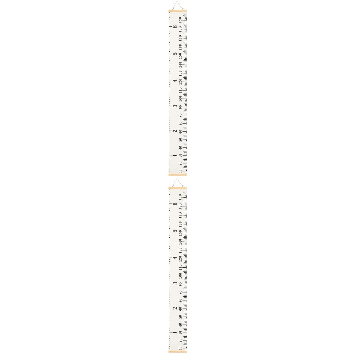 OUNONA 2pcs Kids Height Chart Hanging Kids Height Measurement Ruler ...