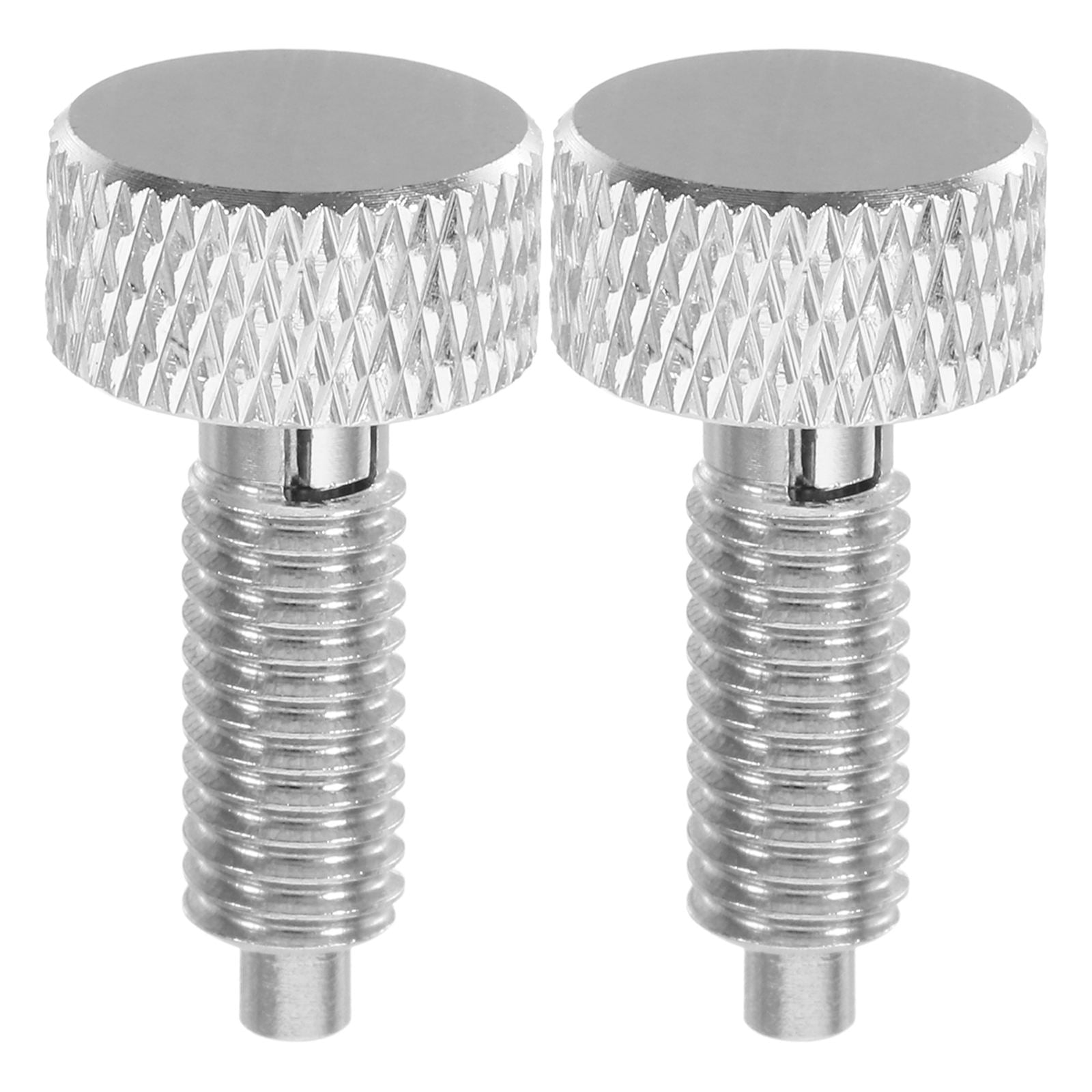 OUNONA 2pcs Knurled Handle Spring Plunger Stainless Steel Quick Release ...