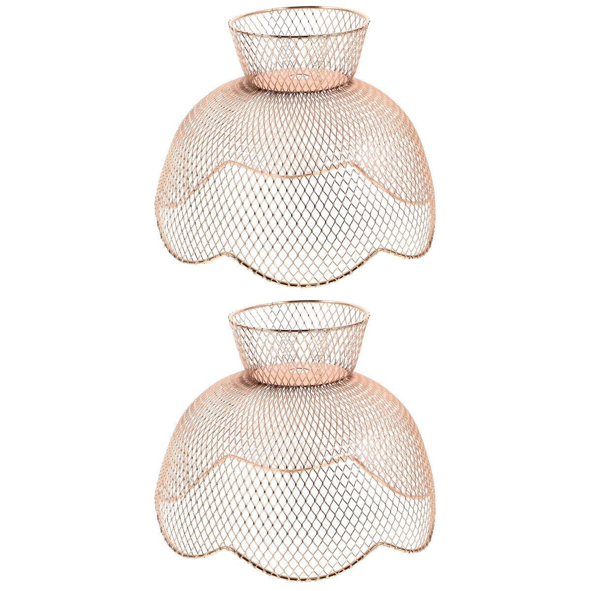 OUNONA 2pcs Lampshade Frame Table Lamp Frame Desk Lamp DIY Frame Unique ...