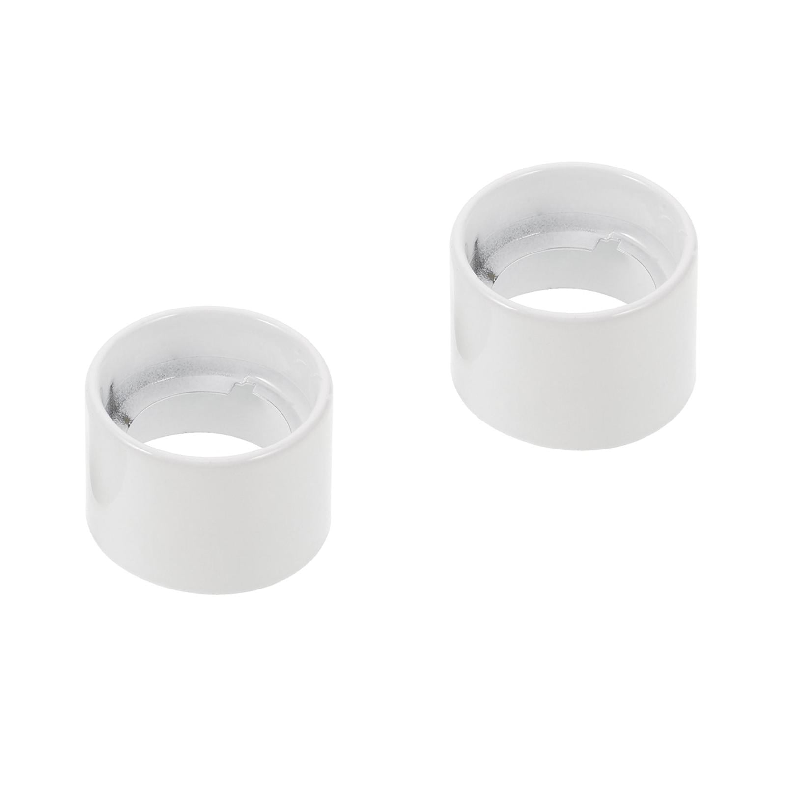 OUNONA 2pcs Light Socket Shade Ring Metal Lamp Shade Collar Rings ...