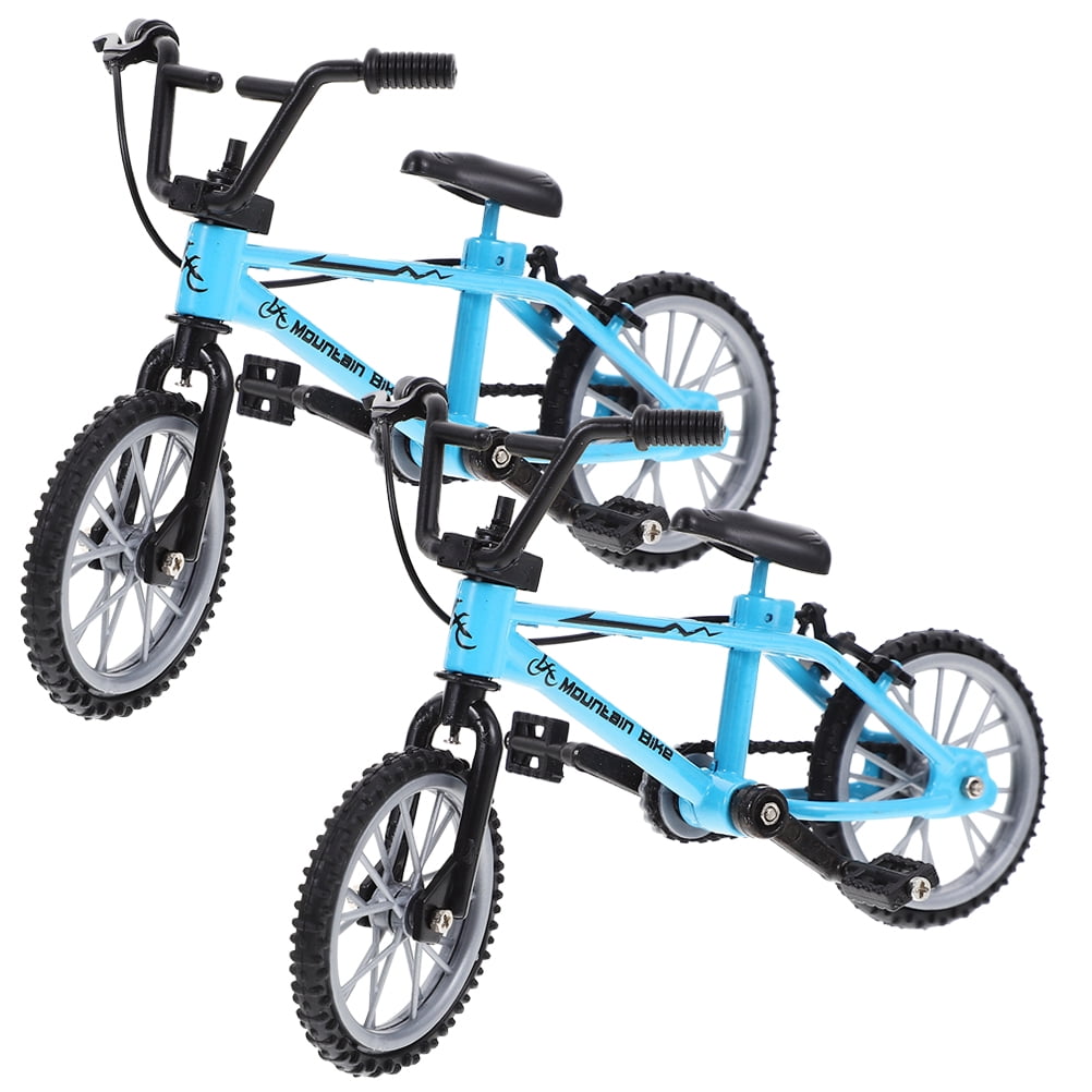 OUNONA 2pcs Mini Bikes Tiny House Bikes Miniature Bikes Simulation ...