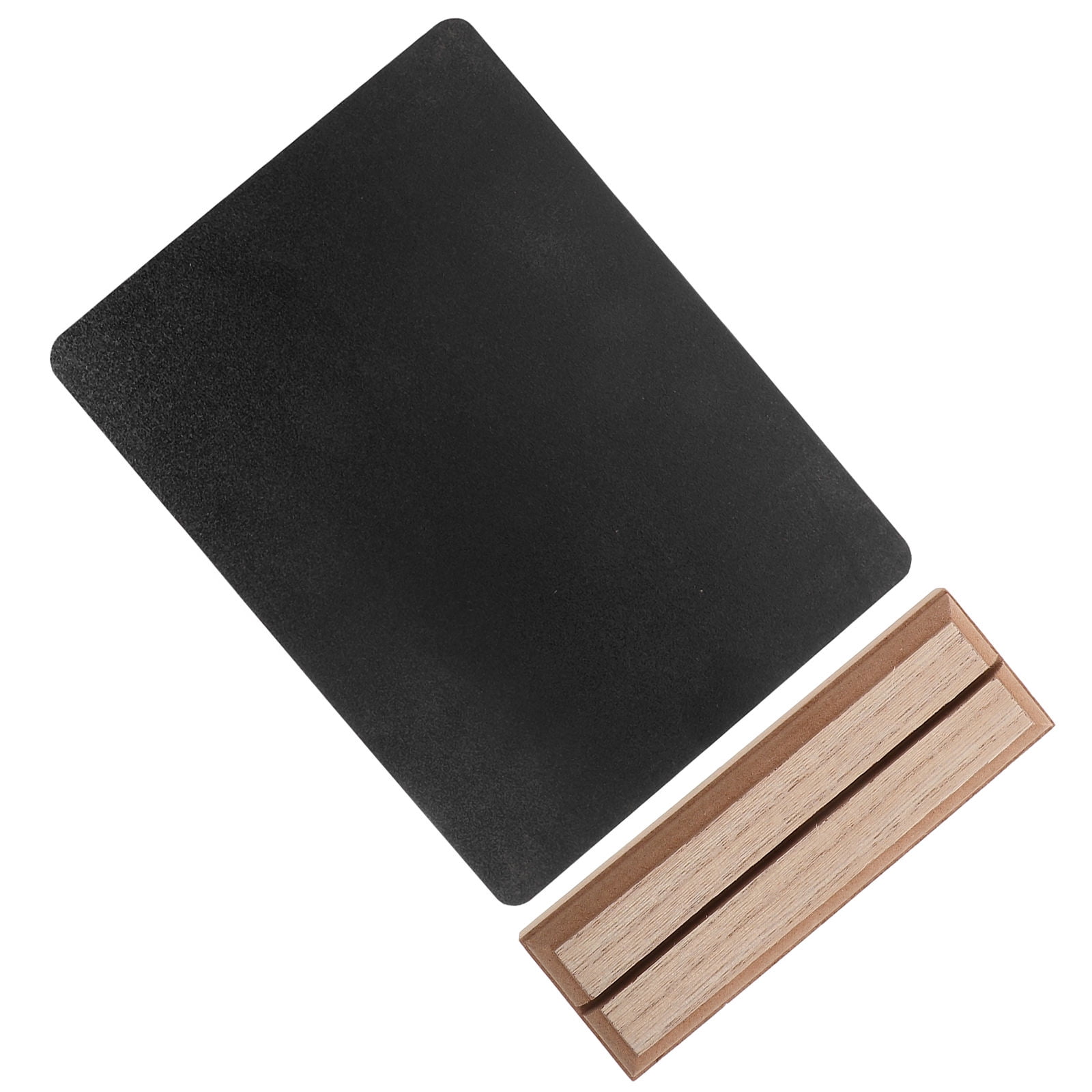 OUNONA 2pcs Mini Chalkboards Writable Signs Desktop Sign Stand Menu ...