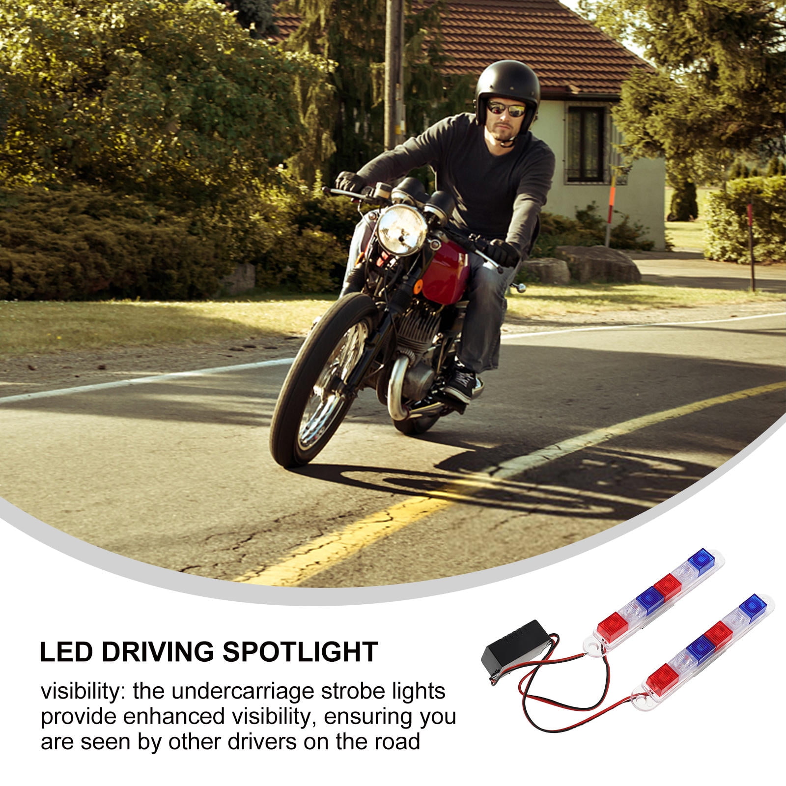 OUNONA 2pcs Motorcycle Indicator Lights Motorcycle Flashing Lights 12V ...