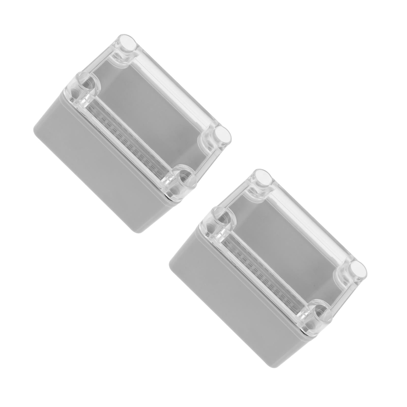OUNONA 2pcs Outdoor Enclosure Junction Box With Transparent Cover ...