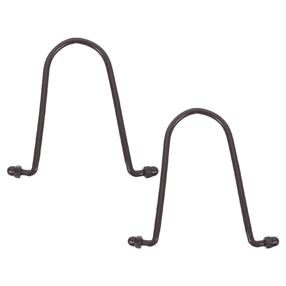 OUNONA 2pcs Outdoor Rain Chain Hangers Sturdy Downspout Hooks Gutter ...