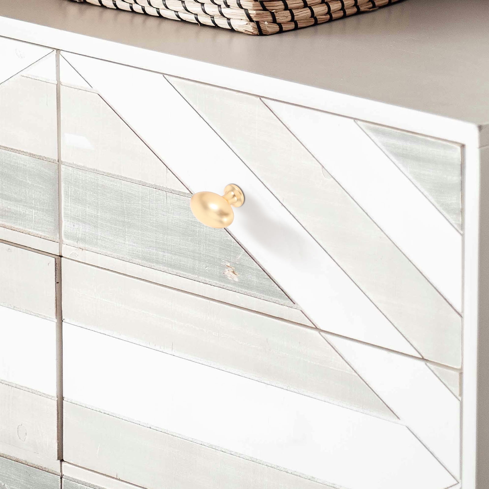 OUNONA 2pcs Oval Drawer Knobs Egg Shaped Drawer Knobs Cabinet Knobs ...