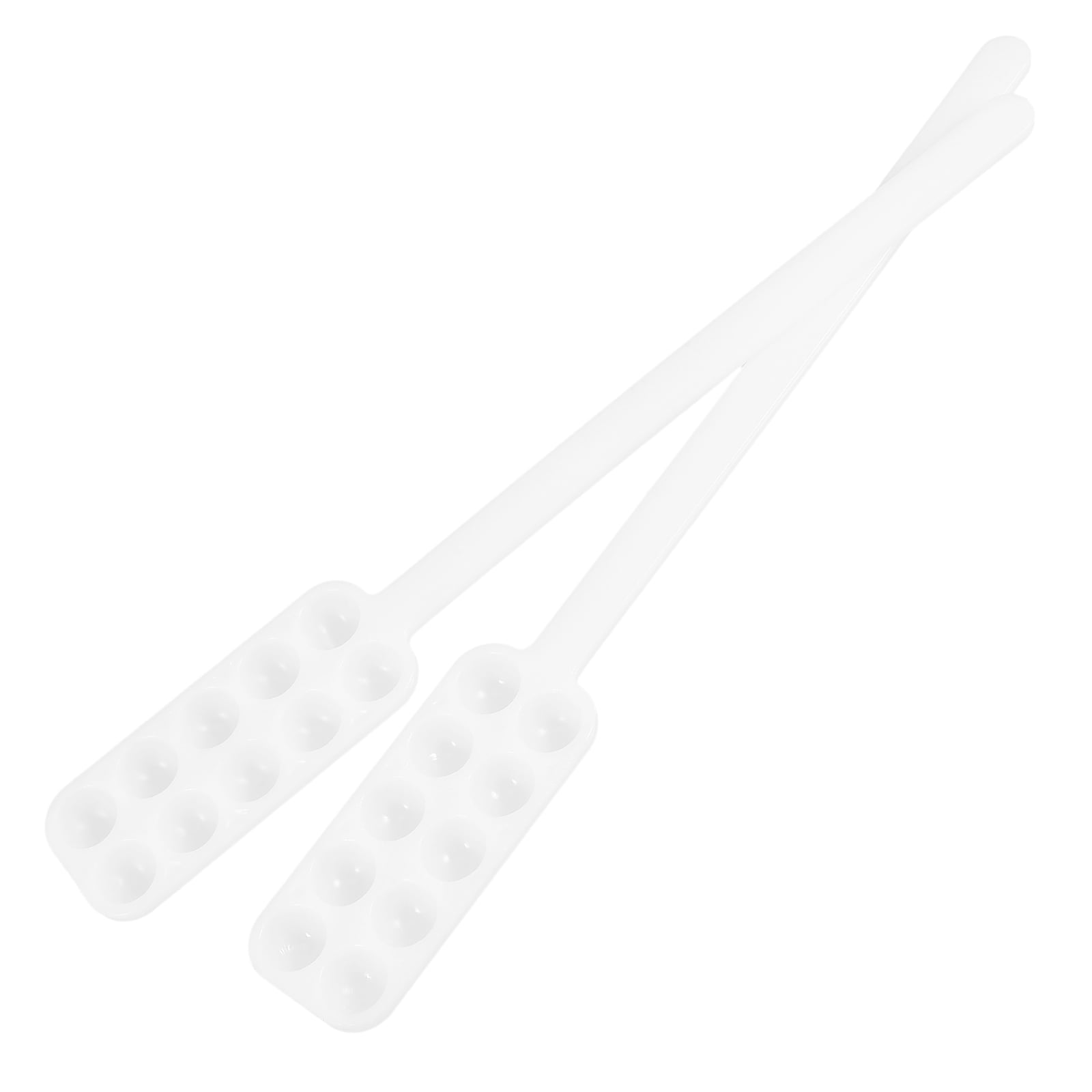 OUNONA 2pcs Pill Counting Spoon With 10 Slots Plastic Measuring Spoon ...