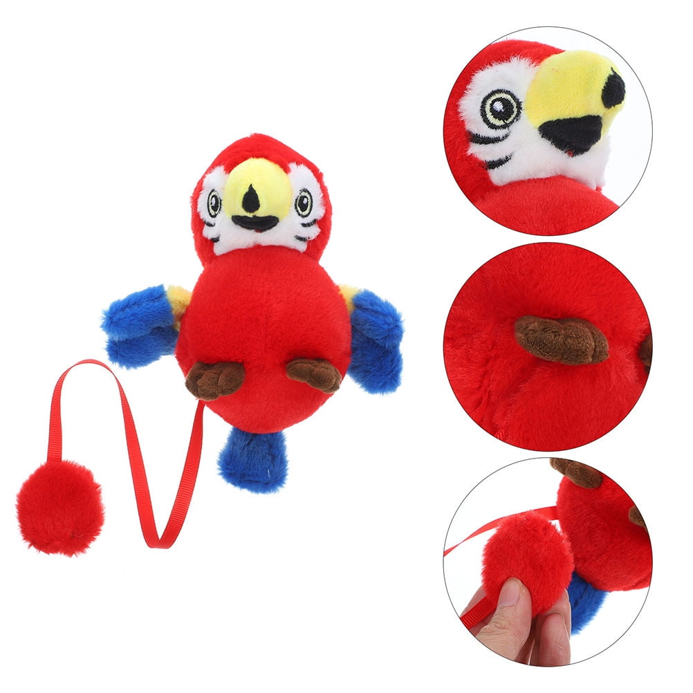 OUNONA 2pcs Pirate Costume Accessories Stuffed Parrot On Shoulder ...