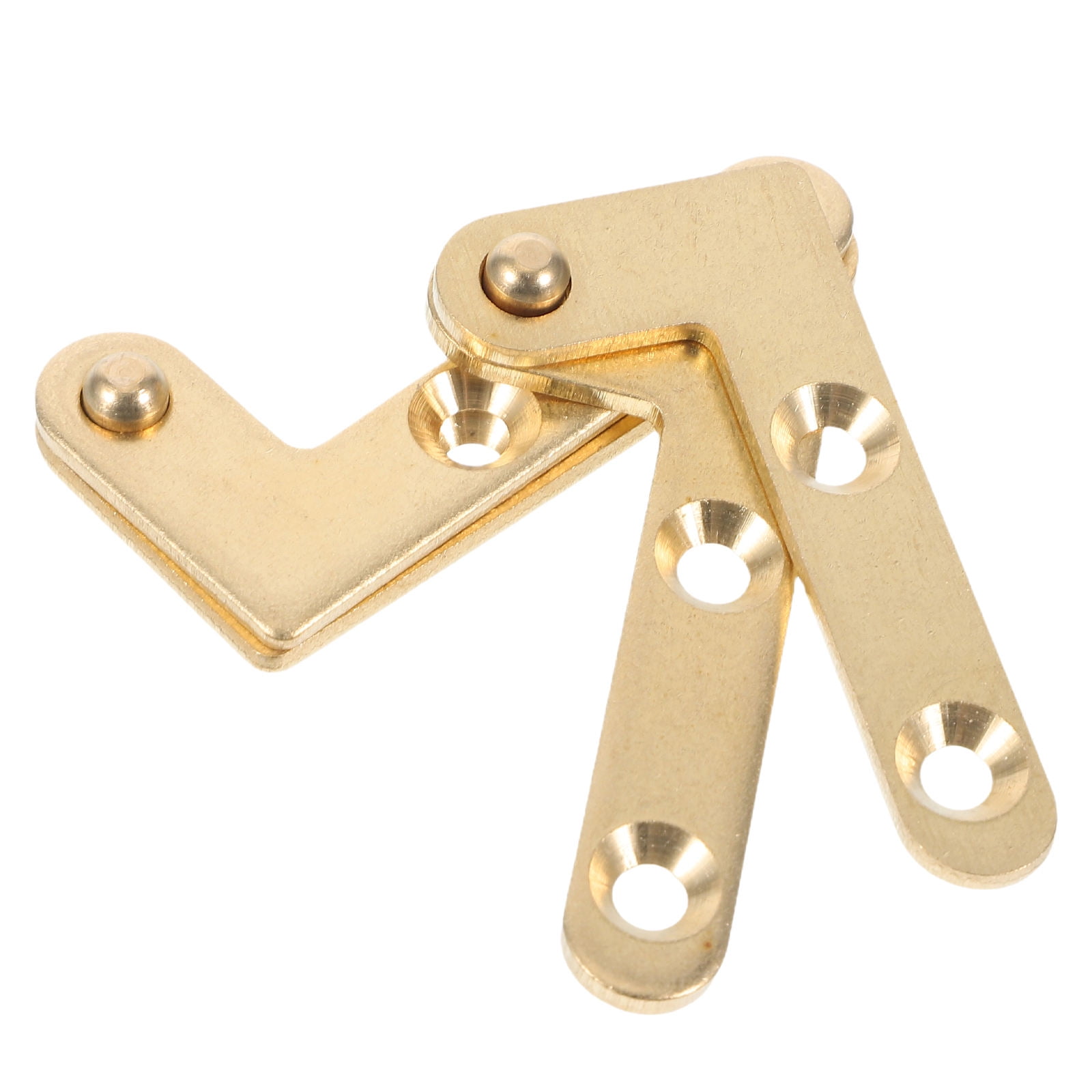 OUNONA 2pcs Pivot Hinges Door Pivot Hinges 180 Rotating Hidden Door ...