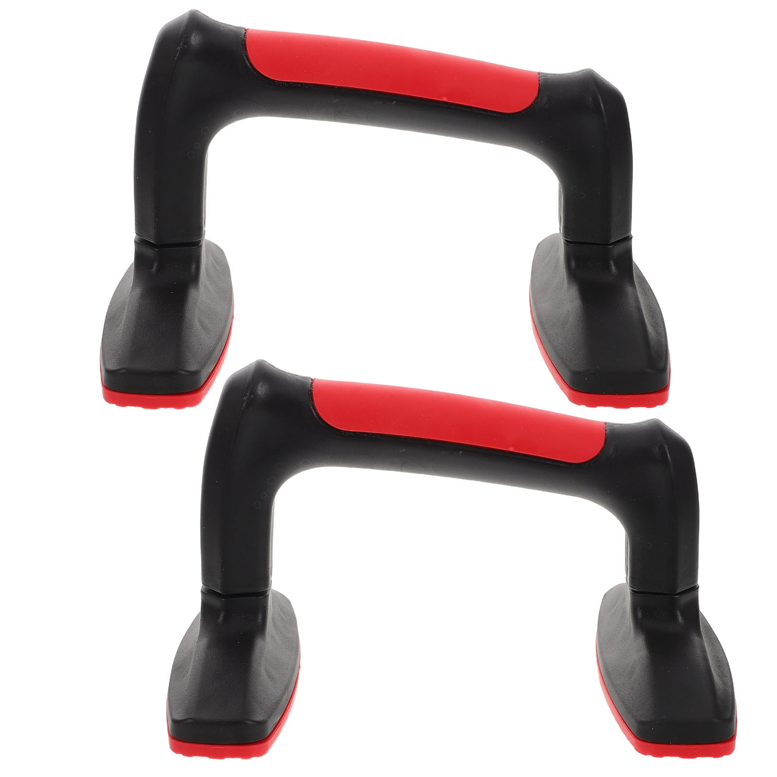 OUNONA 2pcs Plastic Push Up Bars Non-Slip Parallettes For Strength ...
