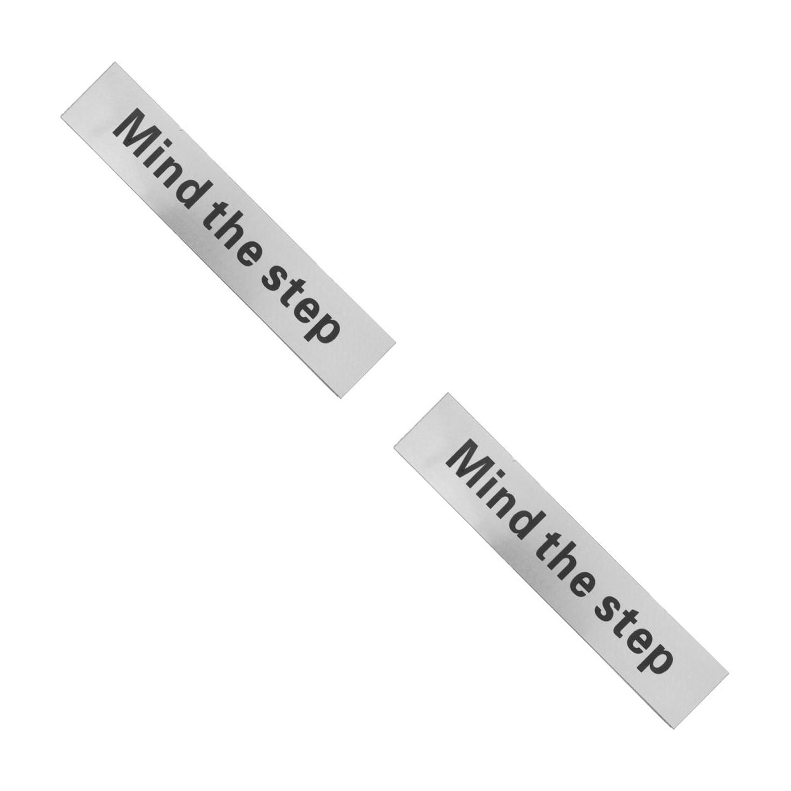 OUNONA 2pcs Please Mind The Step Sign Caution Signs For Stairs Warning ...