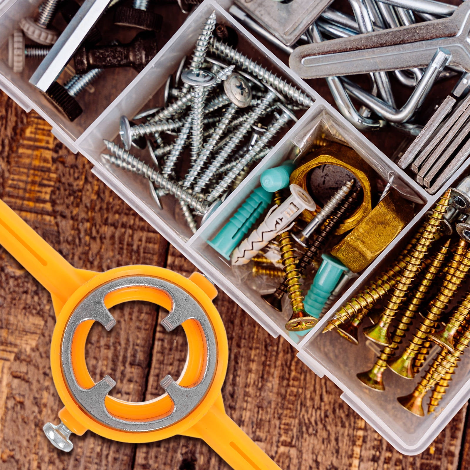 OUNONA 2pcs Pvc Thread Maker Tool Plastic Threading Tool Manual Hand ...