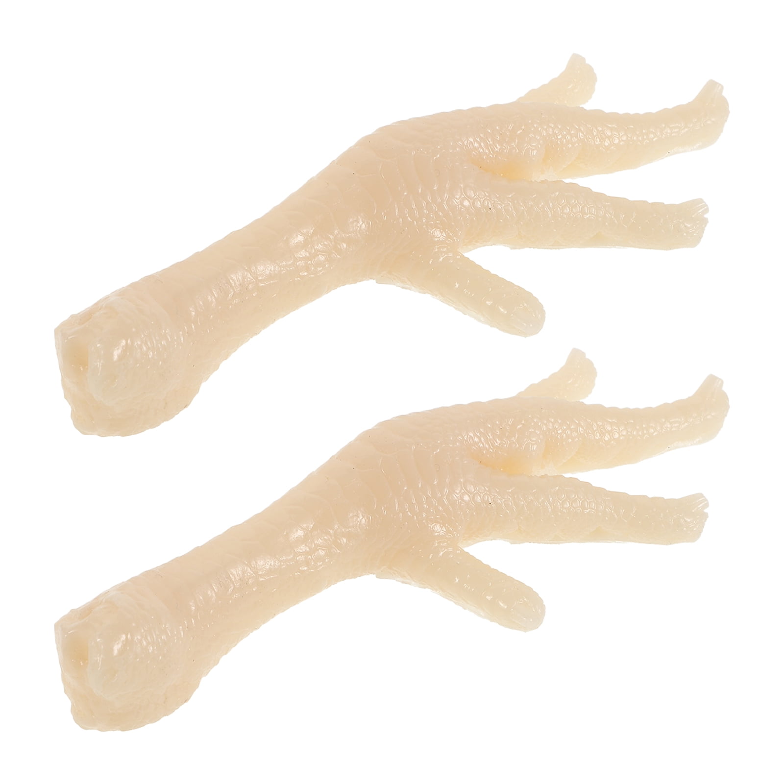 OUNONA 2pcs Realistic Chicken Feet Simulation Food Model Artificial ...