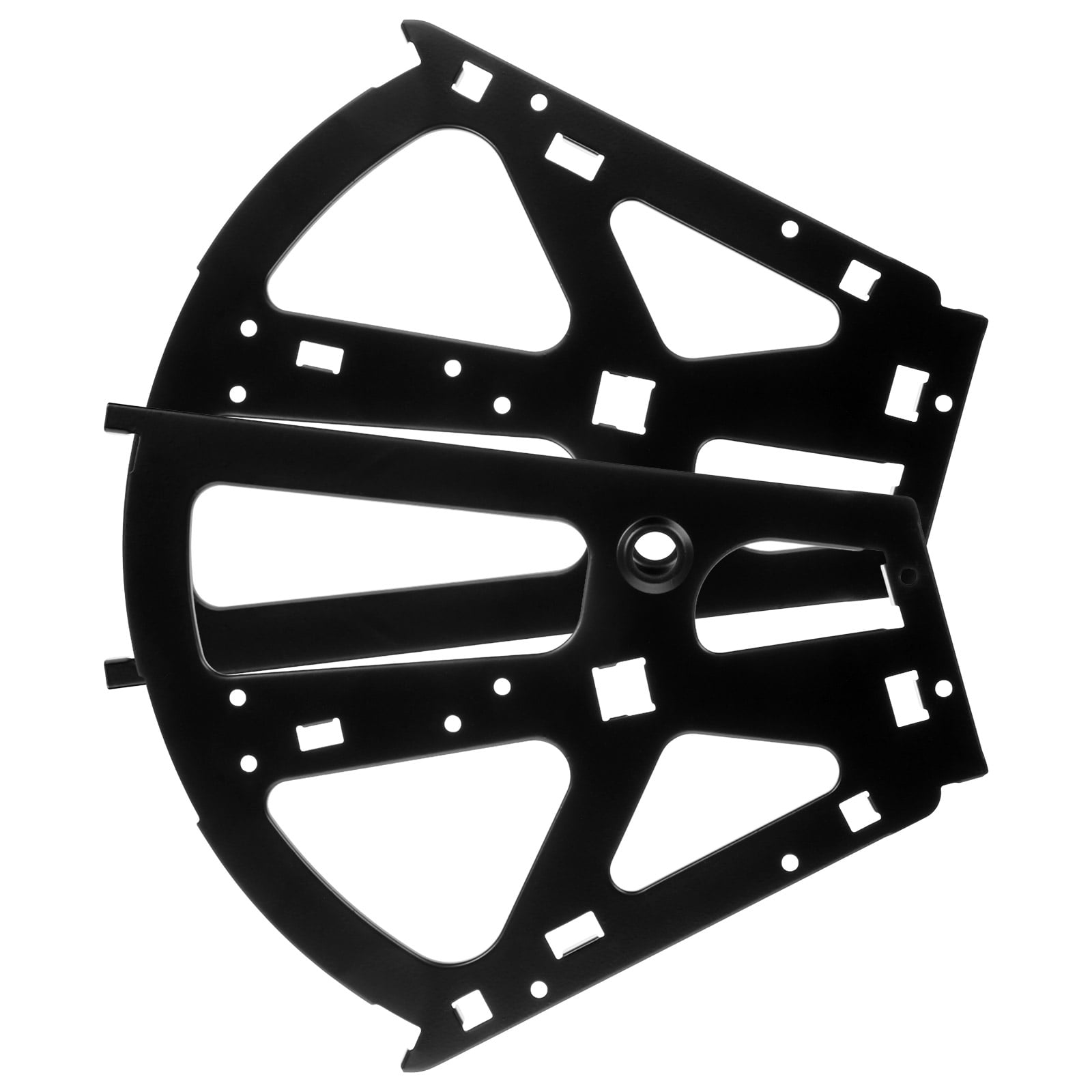 OUNONA 2pcs Reliable Shoe Cabinet Flip Hinges Shoe Cabinet Rack Metal ...