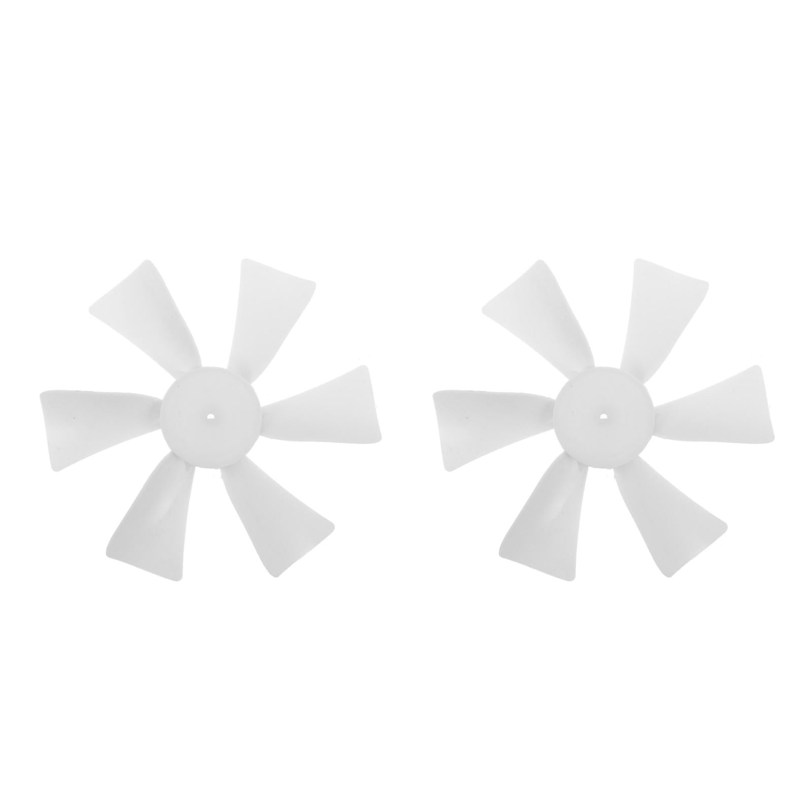 OUNONA 2pcs Replacement Fan Blade For Rv Bathroom Vent Fan With D-Shaft ...