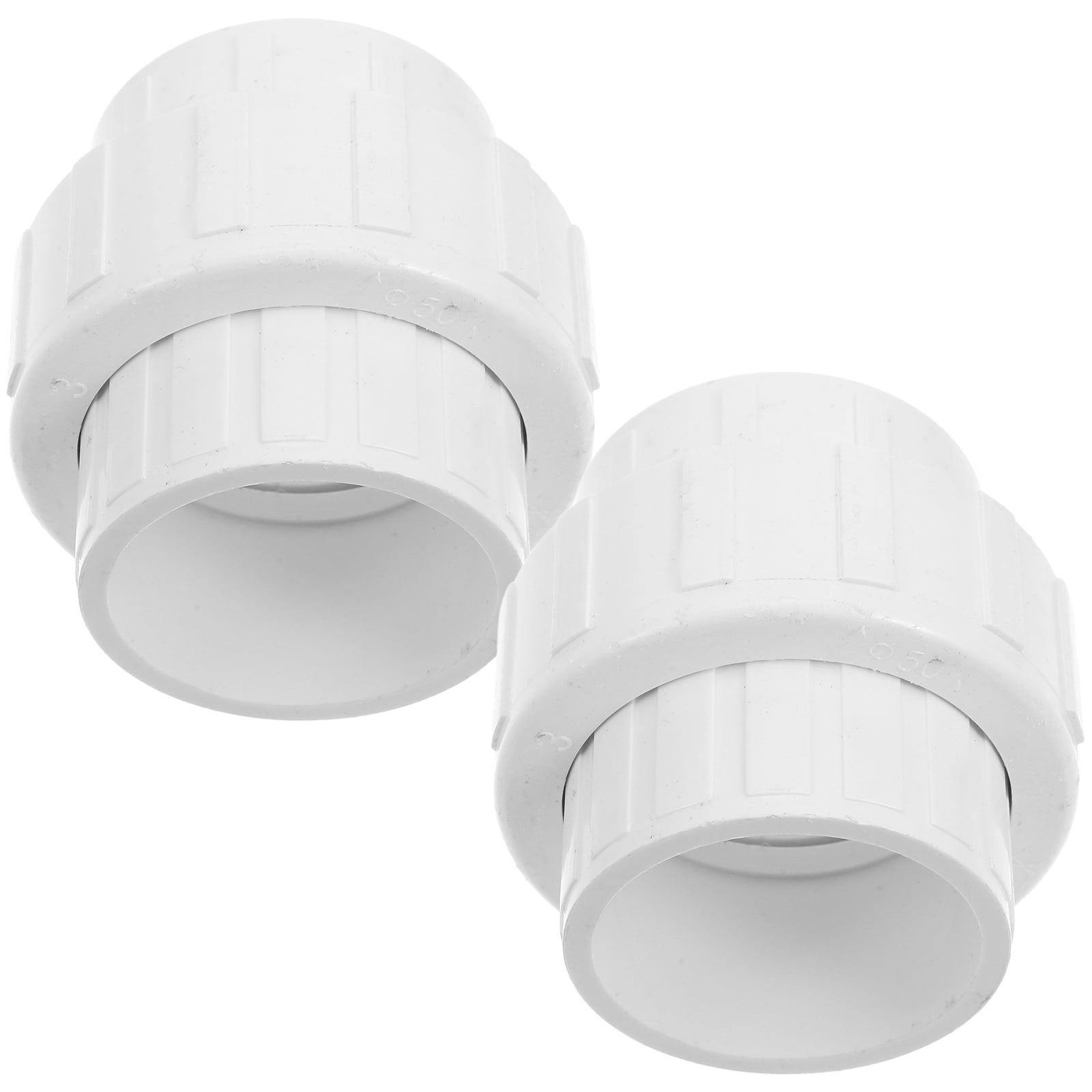OUNONA 2pcs Reusable Pipe Fitting Female Threaded Plastic Union ...