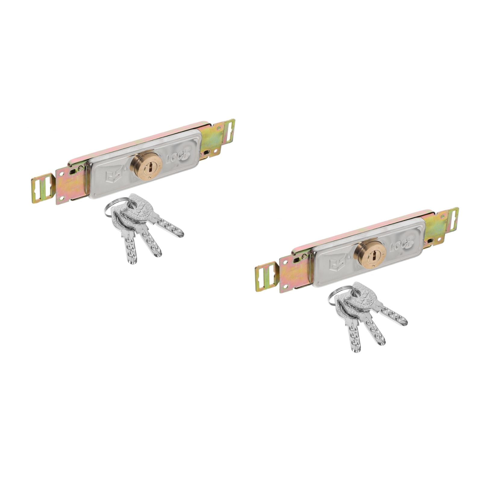 OUNONA 2pcs Rolling Shutter Door Lock For Garage Or Warehouse Use Heavy ...