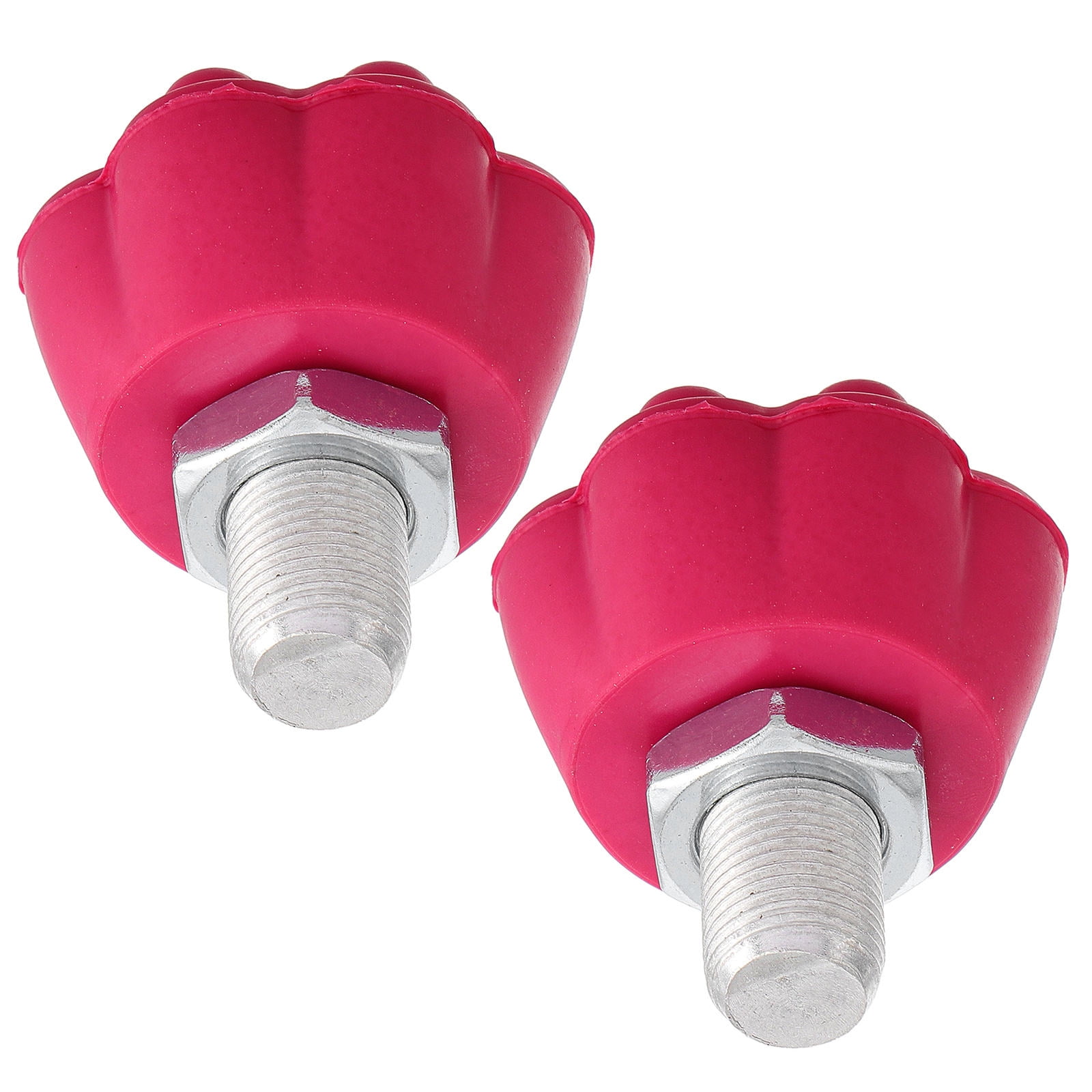 OUNONA 2pcs Rubber Brake Block Stoppers Shaped Roller Skates Toe Stops ...