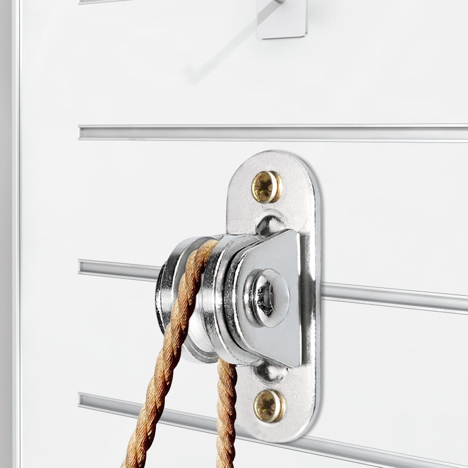 OUNONA 2pcs Silent Pulley Cable Pulley Wheel Heavy Duty Pulley Bearing ...