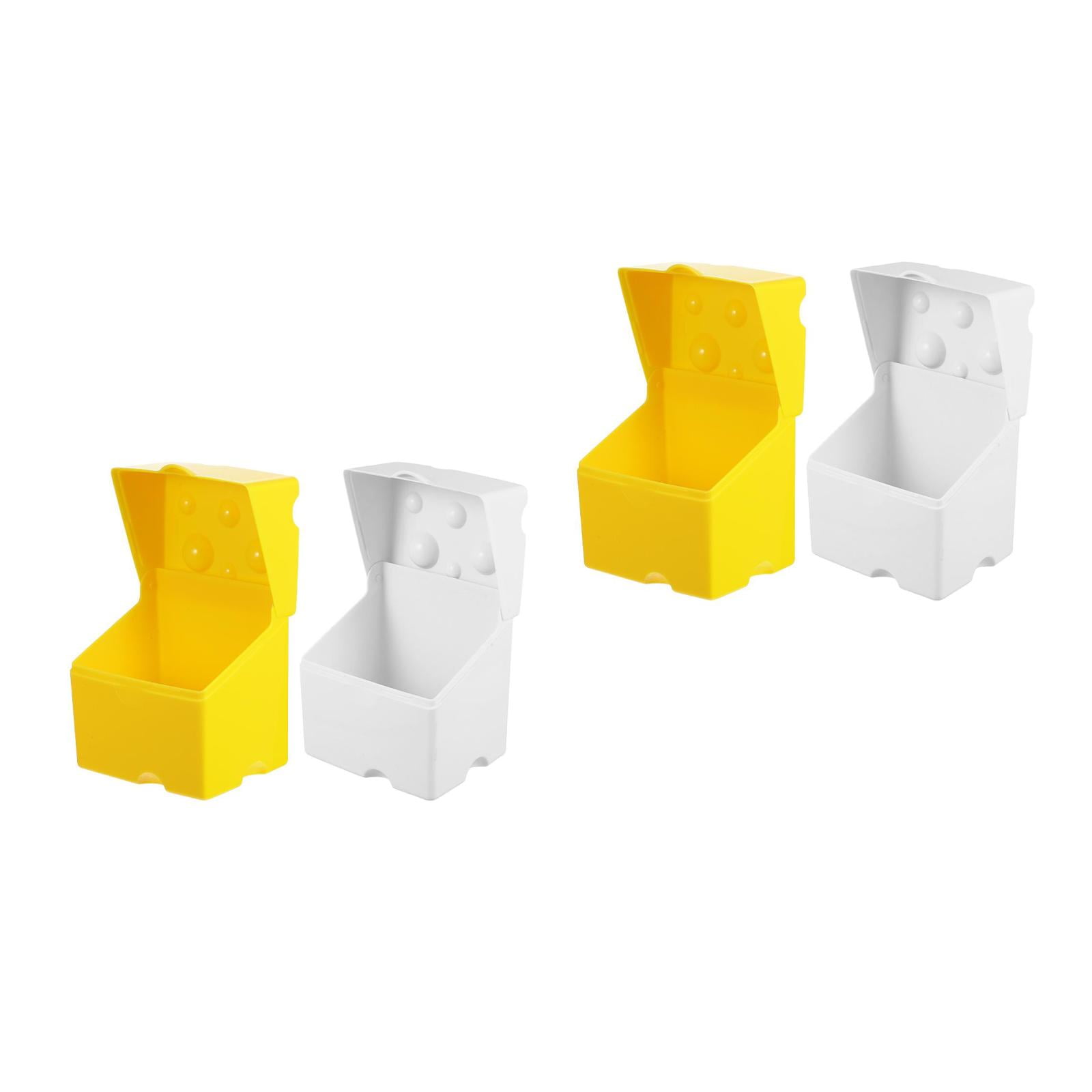 OUNONA 2pcs Sliced Cheese Storage Container for Fridge with Flip Lid ...