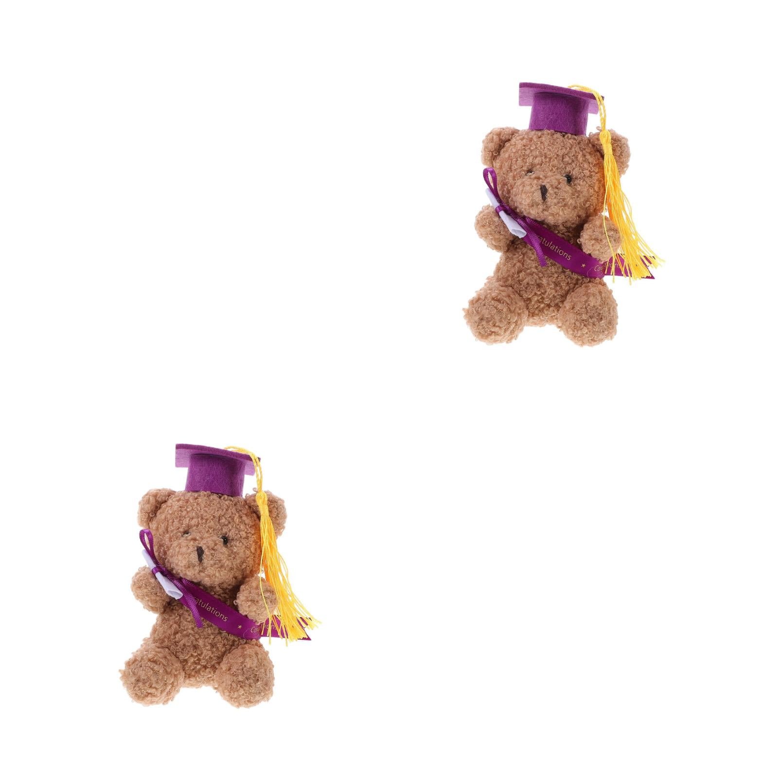 OUNONA 2pcs Small Graduation Bear Plush Bear 2025 Graduation Stuffed ...
