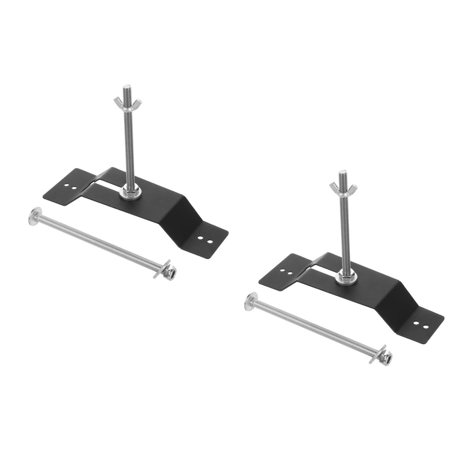 OUNONA 2pcs Spare Tire Carrying Bracket Wall Mounted Tire Carrier Rack ...