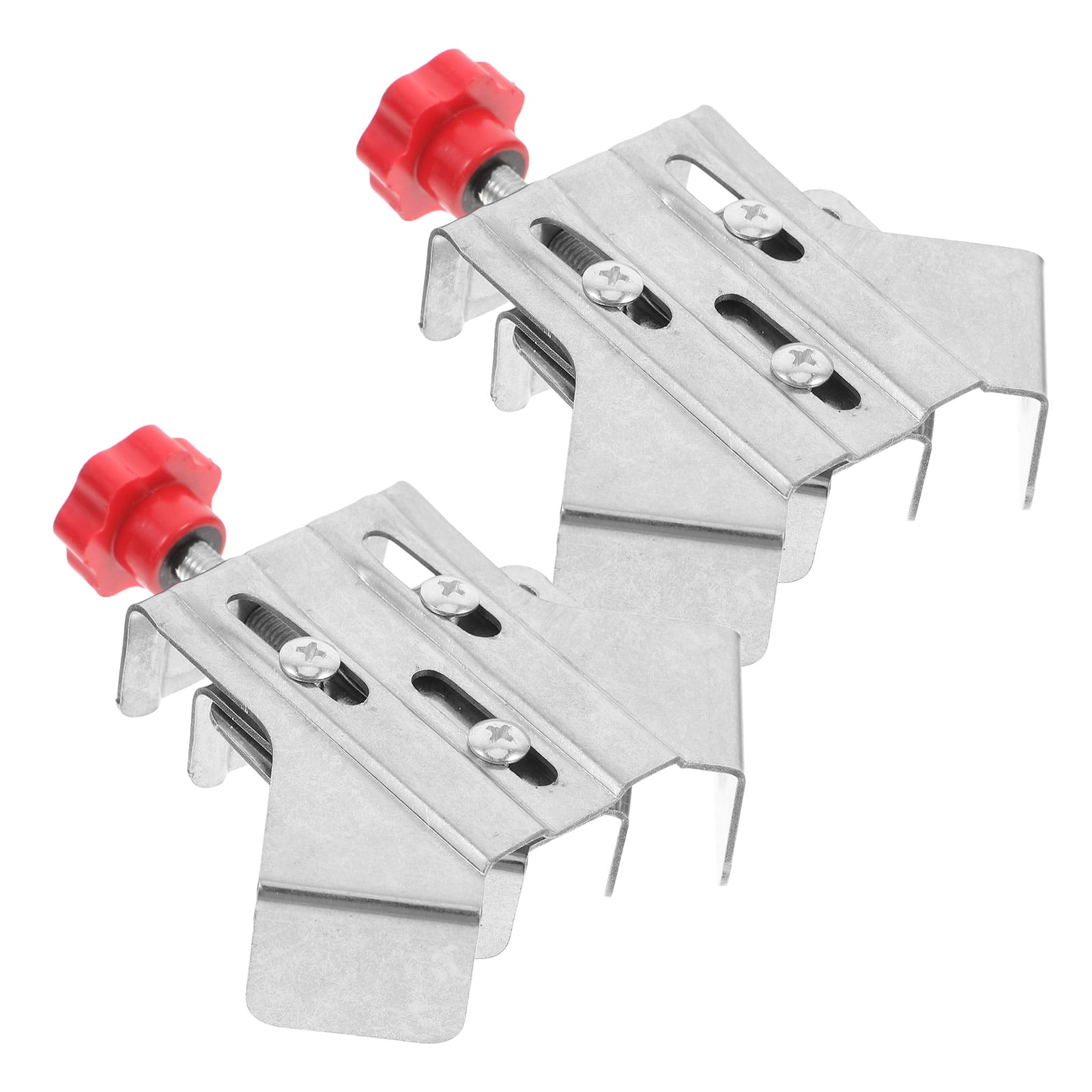 OUNONA 2pcs Stainless Steel Adjustable Right Angle Clamps for ...