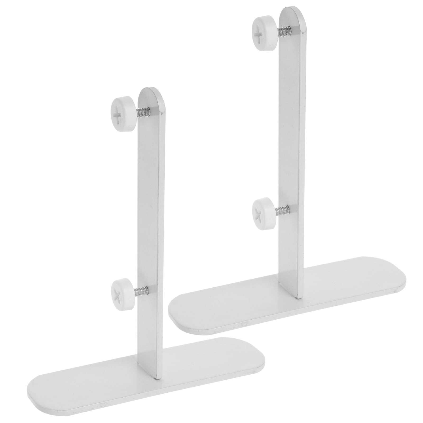 OUNONA 2pcs Table Pegboard Display Stand Metal Brackets Pegboard Panel Support Tabletop Pegboard ...